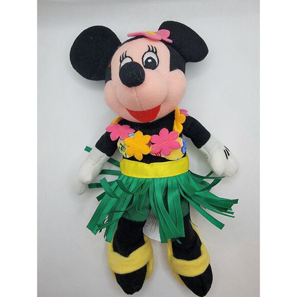Disney | Toys | Disney Store Theme Park Minnie Mouse Hawaii Hula Skirt ...